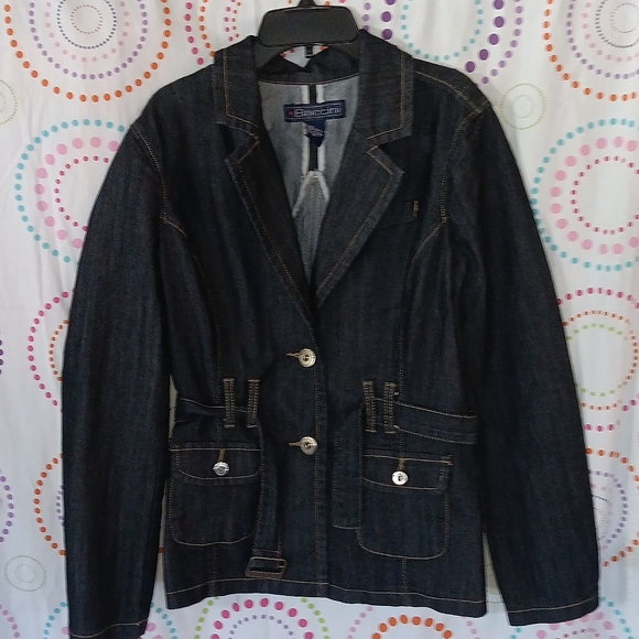 Jackets & Coats | The Singing Blue Jing Jacket Medium | Poshmark